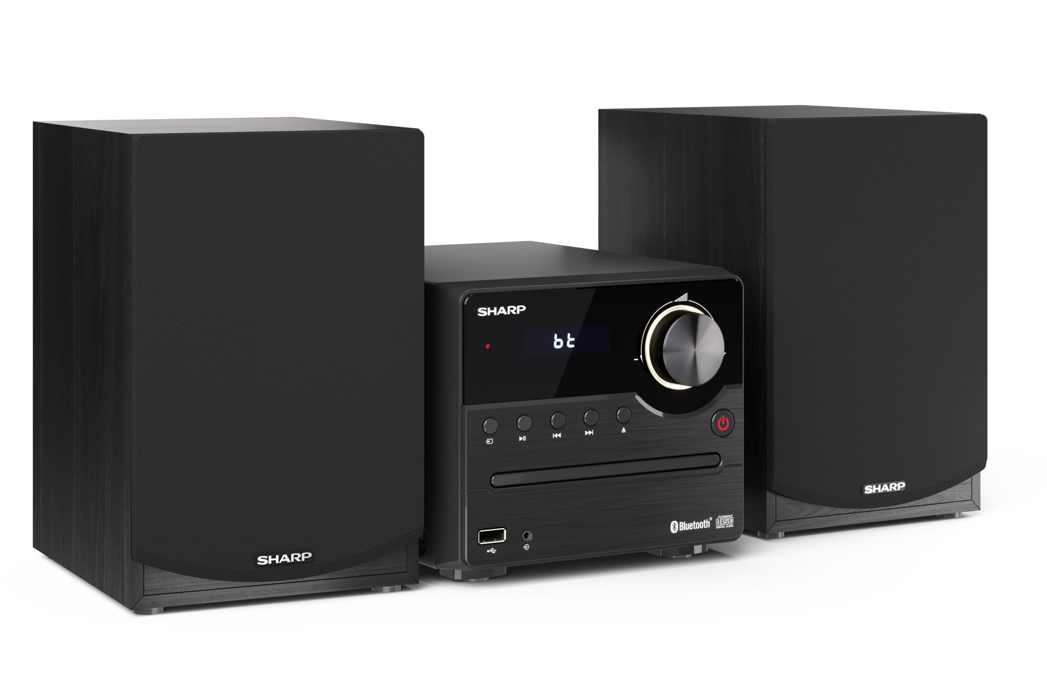 Sharp XL-B512(BK) Hi-Fi Micro System - Plokstele.LT
